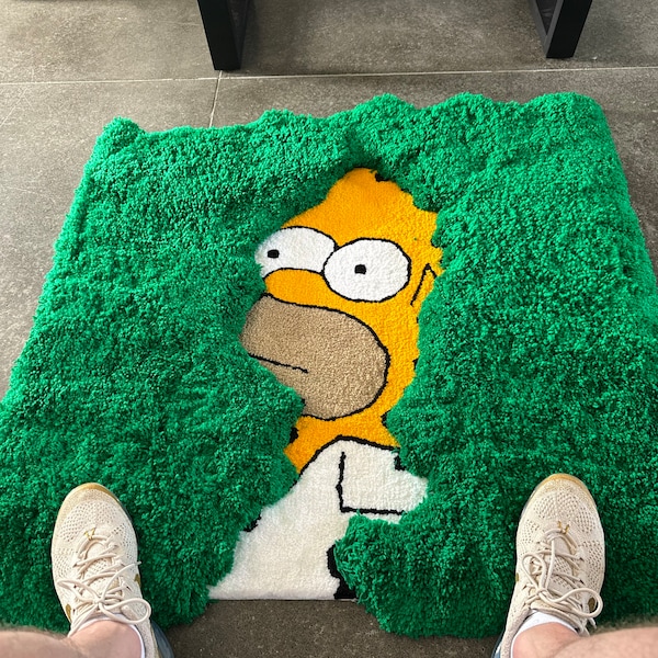 Fluffy Tufted Cartoon Rug, A Fun and Soft Touch for Your Living Room or ...