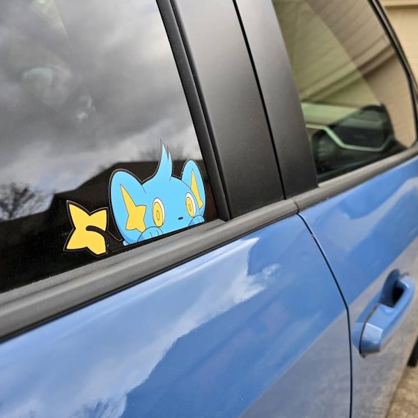 Bulbasaur Peeker Sticker - Etsy