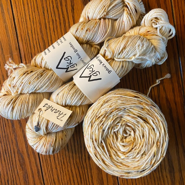 Yarn Kit Coast to Coast Wrap DK Version Yarn Kit // 75/25 Merino/nylon // Hand Dyed by Gabie's ...