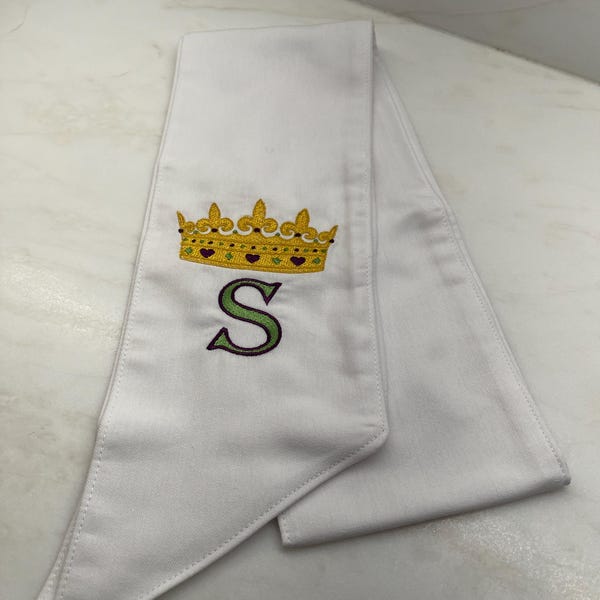 Custom Prom Ribbon, PROM Bouquet Sash With Name, Prom Bouquet Sash ...