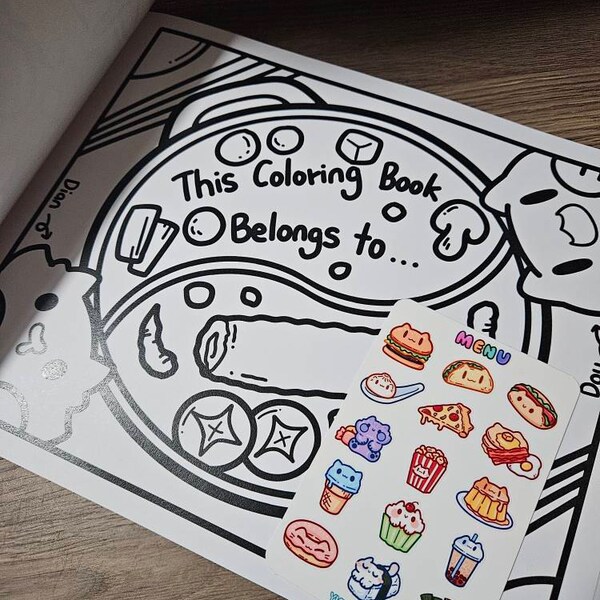 Quote Coloring Zine Book: Printable Coloring Pages (digital Download ...