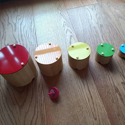 Montessori Wooden Knocking Games, 3 in 1 Multifunctional Toys in 3 ...