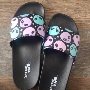 Alien Slides Womens Sizes 6-12 - Etsy