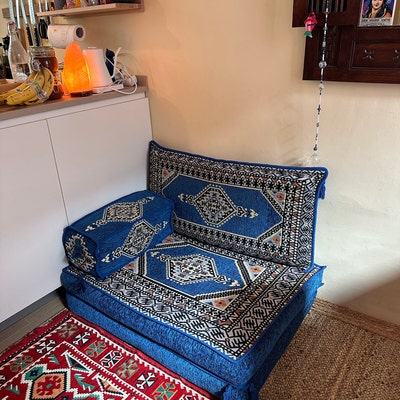 8 Inch Thick Corner Sofa Seating, Bohemian Sectionals, Arabic Majlis ...