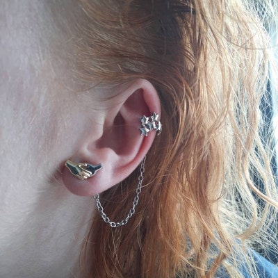 13th Doctor Who, Inspired, Handmade Earring, Ear Cuff, Handmade ...