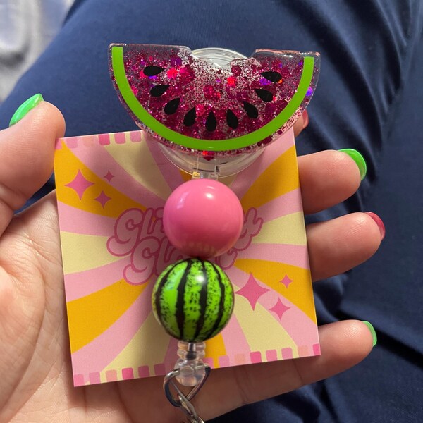 Cute Popsicle Badge Reel-summer Themed ID Holder-nurse ID Keycard ...