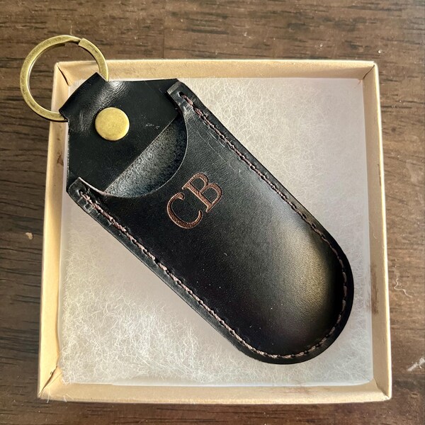 Monogrammed Catch All Tray Brown | Handmade Real Leather Personalized ...