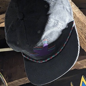 Billy Strings Rope Hat / Concrete Corduroy With Classic Bass - Etsy