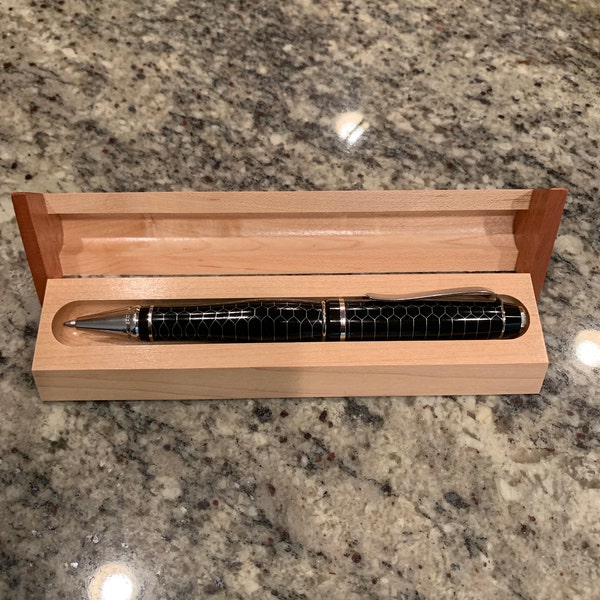 Engraved Wooden Pen Display Box - Etsy