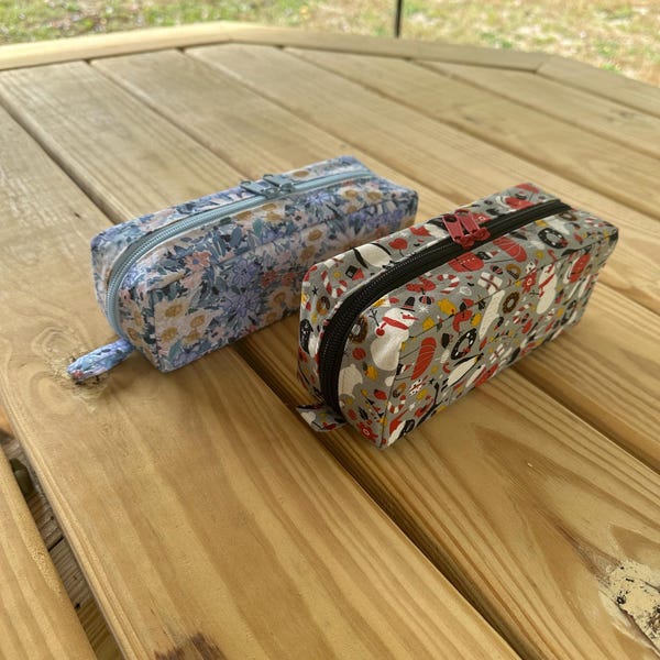 Wide Mouth Zipper Pouch PDF Pattern, PDF Project, Sewing Pattern - Etsy