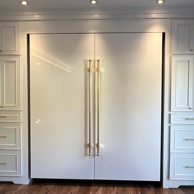 Long Pull Handle Appliance Door Hardware Stainless Steel Brass Kitchen ...