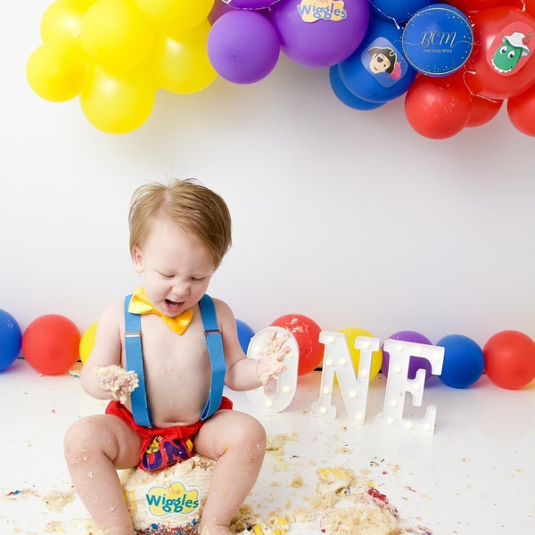 The Wiggles Logo Edible Icing Sheet Cake Topper - 9.5x6.5cm - Etsy ...
