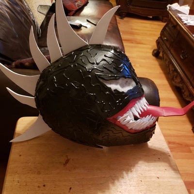 Venom Cosplay Mask Jpeg Patterns - Etsy