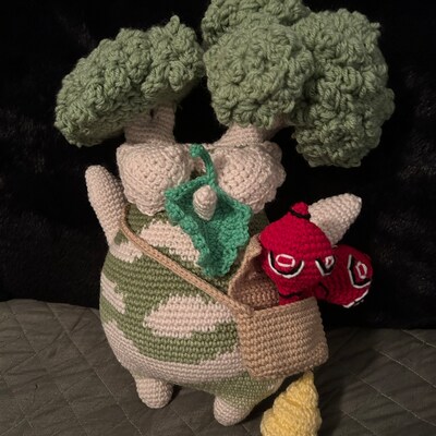 Dancing Broccoli Crochet Pattern Amigurumi Pattern Tutorial PDF File - Etsy