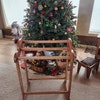 60" Tall Cherry Ladder Quilt Rack, 6 Different Widths Available, 26 ...