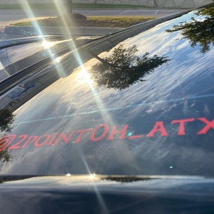 Instagram Sticker Social Media Sticker Vinyl Car Decal Holographic ...