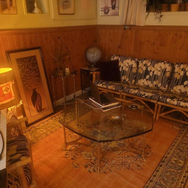 Blue Circular Rug, Round Rug for Bathroom, Hotel Lobby Rug, Salon Rug 4 ...