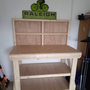Wooden Workbench Super Heavy Duty 3ft to 6ft in Length 4ft - Etsy