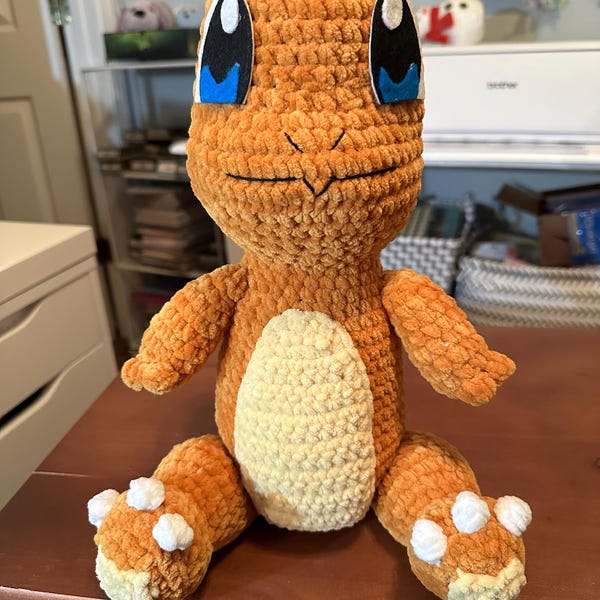 Charmander Crochet Pattern - PDF File - Etsy