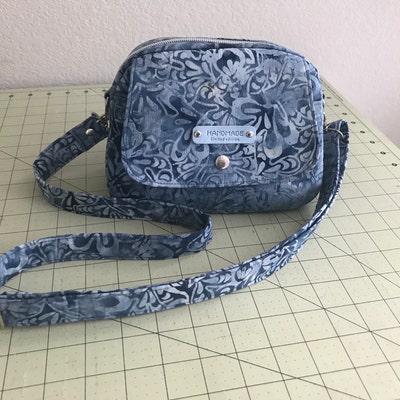 The Itty Bitty Bowler Bag Sewing Pattern With Video, Projector and SVG ...