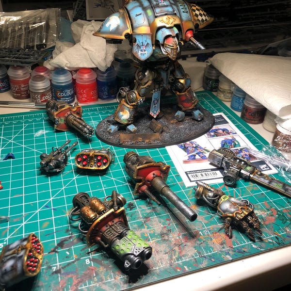 Warhammer 40K Adeptus Mechanicus Army. 40 Miniatures PRO PAINTED With ...