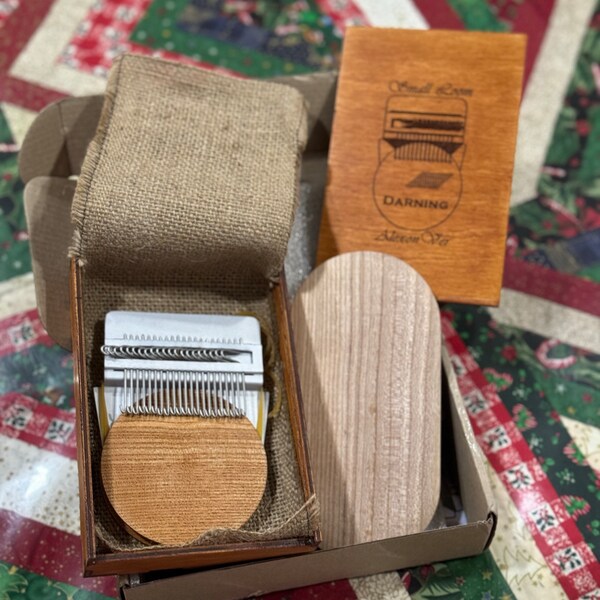 Big Speedweve Type,(21 Hooks) Small Loom, Darning Machine, Easy Darn ...