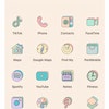 Colorful Ios 16 App Icon Pack With 50 Aesthetic Icons | iPad and iPhone ...
