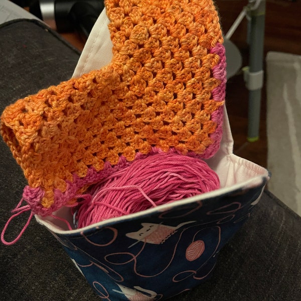 Bento Yarn Bowl Rifle Paper Co / Yarn Cake Bowl, Yarn Keeper, Yarn ...