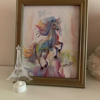 Reborn Phoenix Strong Woman Overcomer Rising From the Ashes Watercolor ...