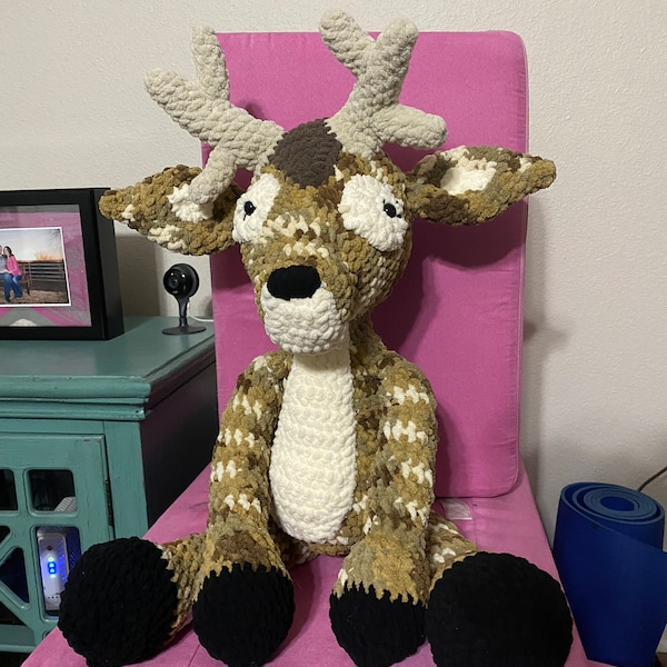 Crochet Deer PATTERN Amigurumi Deer Pattern Pdf Tutorial - Manuela the ...