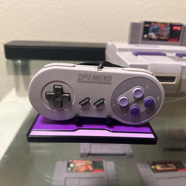 Display Stand for Original SNES Controllers / Multicolors / Custom 3D ...