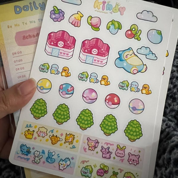 Adventure Awaits Stickers Sheet, Journaling Stickers, Penpal Stickers ...