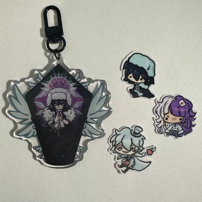 BSD Cat Keychains - Etsy