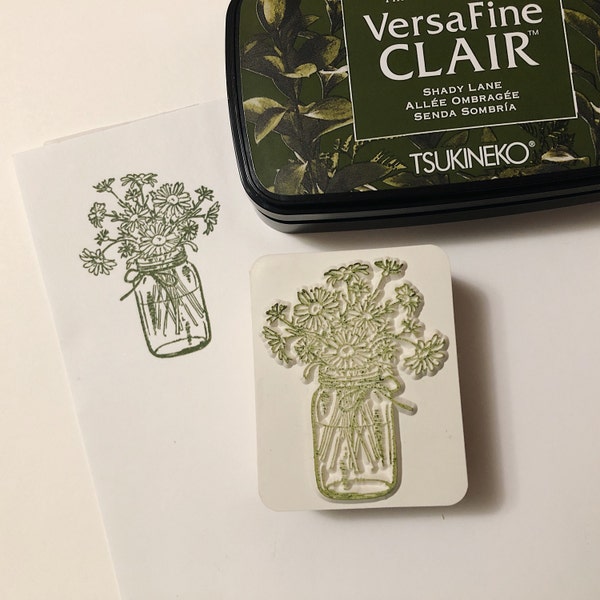 Flower Shop Series Wooden Stamps, Florist, Floral Stamp for Crafting ...