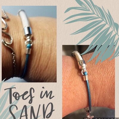 YOUR SAND Custom Beach Sand Bracelet this is a Not a DIY Kit You Mail ...