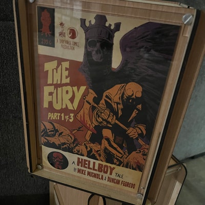 45 RPM Record Storage Box & Display Frame PLUS 3 Alpha Record Dividers ...