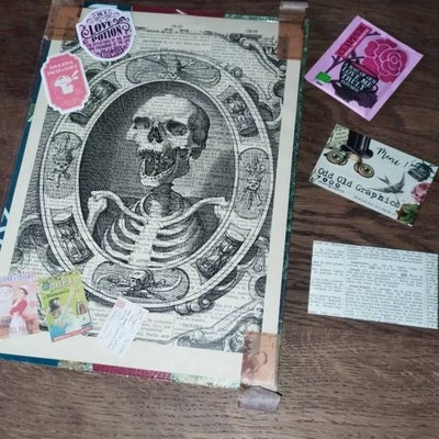 Bat Skeleton Dark Gothic Odd Scary Witch Punk Halloween Spooky Goth ...