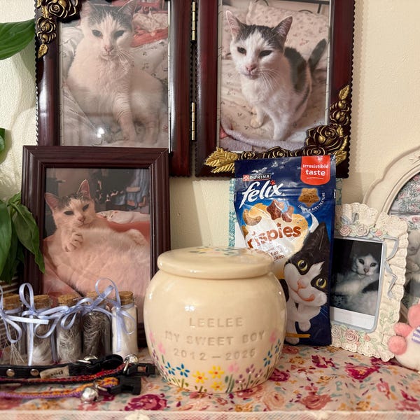 Handmade Pet Urn | Garden Blossoms | Ceramic Urn | for Ashes ...