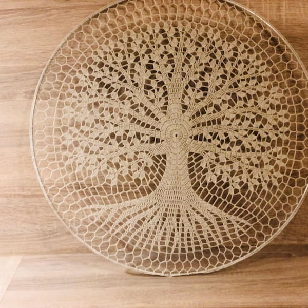 Crochet Pattern Tree of Life 28" - English Only, Diagram Only, No ...