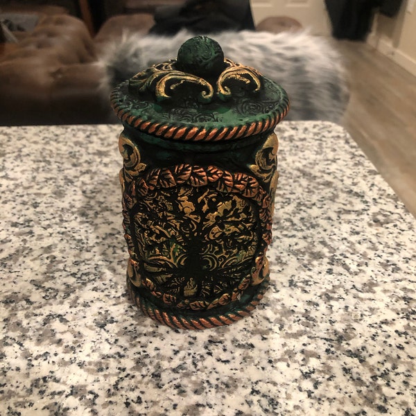 World Tree of Life Apothecary Jar Potion Bottle / Yggdrasil Norse ...