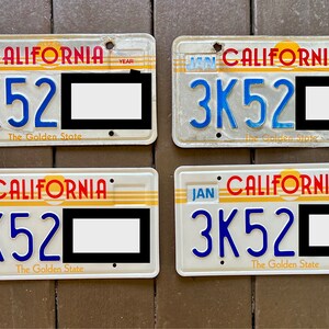 Custom California License Plate / Replica California License - Etsy