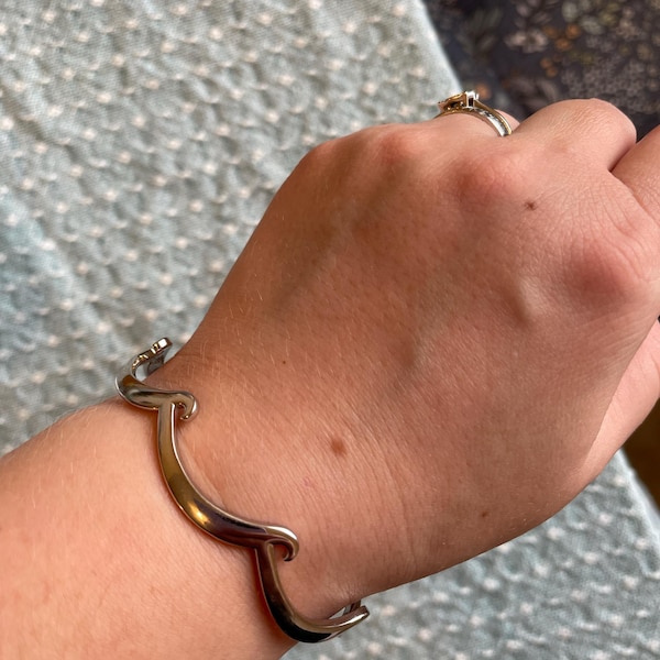 Made on Cape Cod, Bracelet Made in Sterling Silver With Double 14k ...