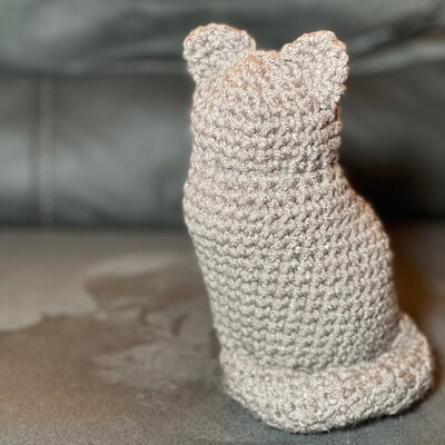 Sitting Cat Crochet Pattern PDF - Etsy
