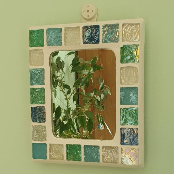 LOVELY Decorative Mirror, MOSAIC, Moroccan Tiles, HANDMADE, Small ...