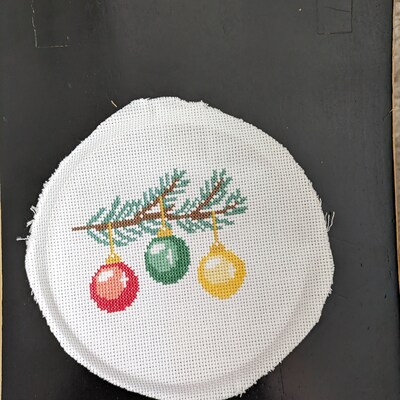Small Christmas Ornaments Cross Stitch Pattern PDF Retro Winter Decor ...