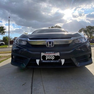 Universal Car Vampire Teeth / Bumper Fangs / Halloween Car - Etsy