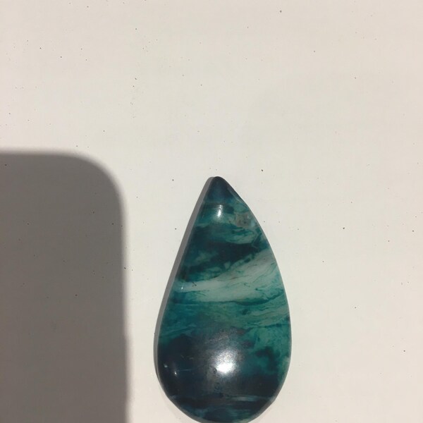 Unique Desgine Andean Opal 100 % Natural Blue Peruvian Opal Gemstone ...