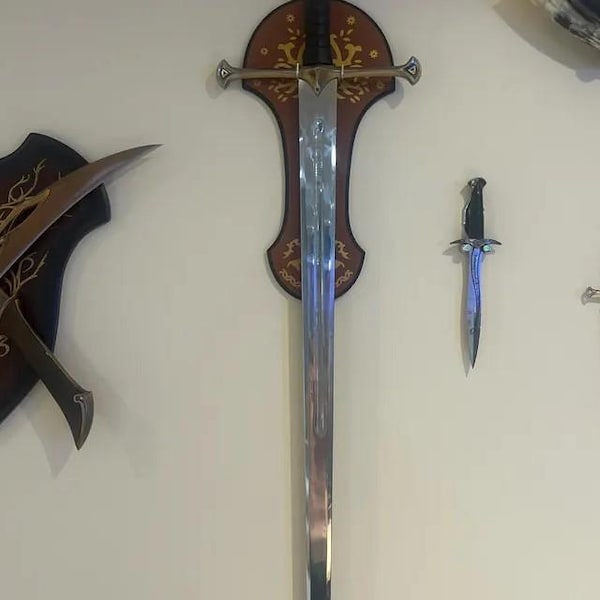 Viking Sword Gift Medieval Sword for Home Decor Christmas Gift Cosplay ...