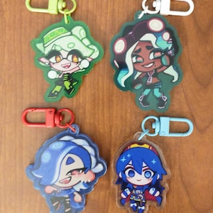 PREORDER Splatoon Idol Charms! - Etsy