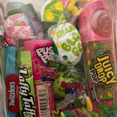 Mystery Skittles Candy Box, Color Themed Candy Box, Mystery Gift Box ...